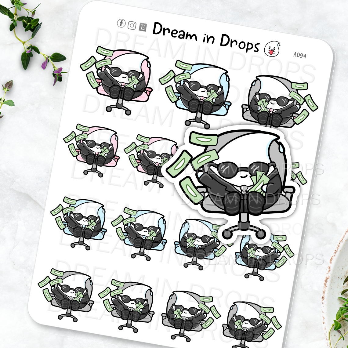 Boss stickers, Cute payday stickers, Spend cash stickers, take my mone ...